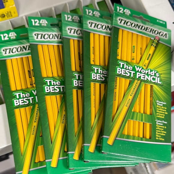 Ticonderoga | Office | Ticonderoga Number 2 Premium Wood Yellow Pencils ...